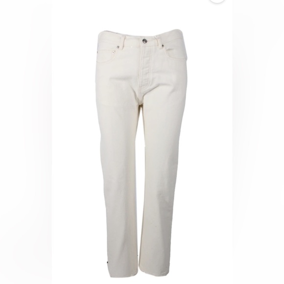 Frame Denim | Jeans | Frame Off White Straight Fit Denim Jean | Poshmark